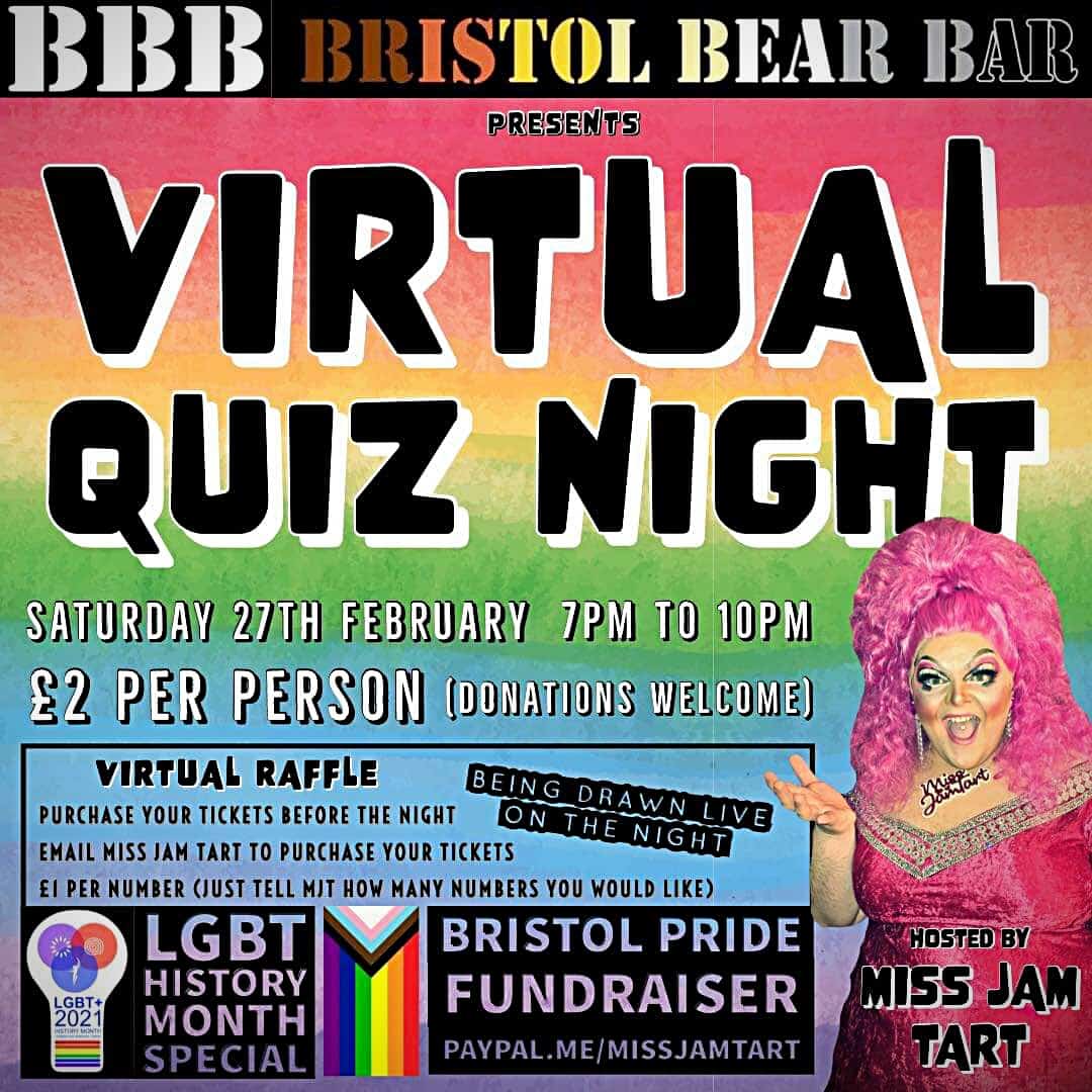 Virtual Quiz Night! - Bristol Pride