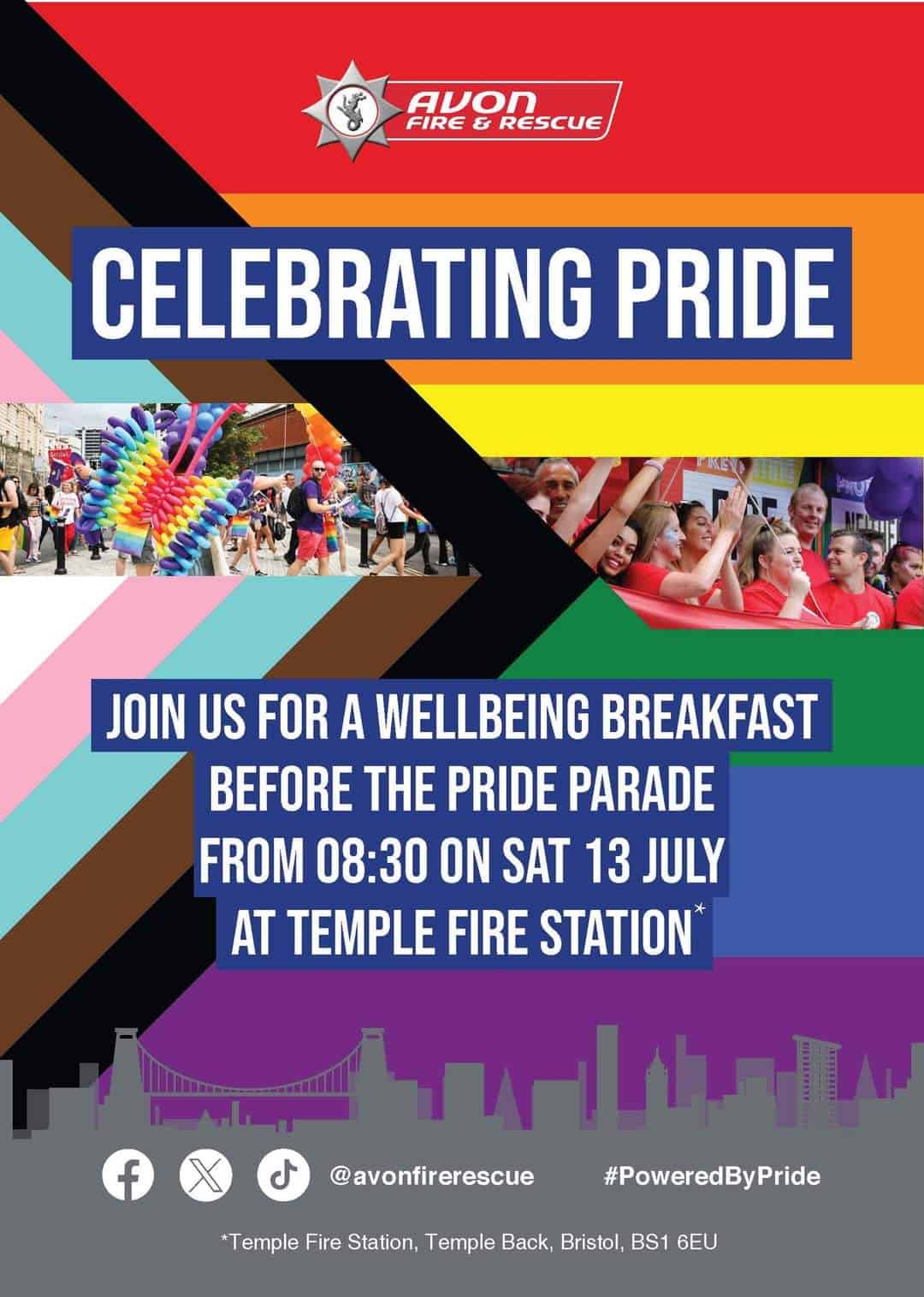 Avon Fire and Rescue Pride Breakfast - Bristol Pride